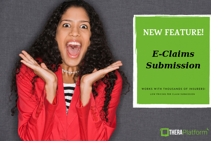 New in TheraPlatform: e-claim submission