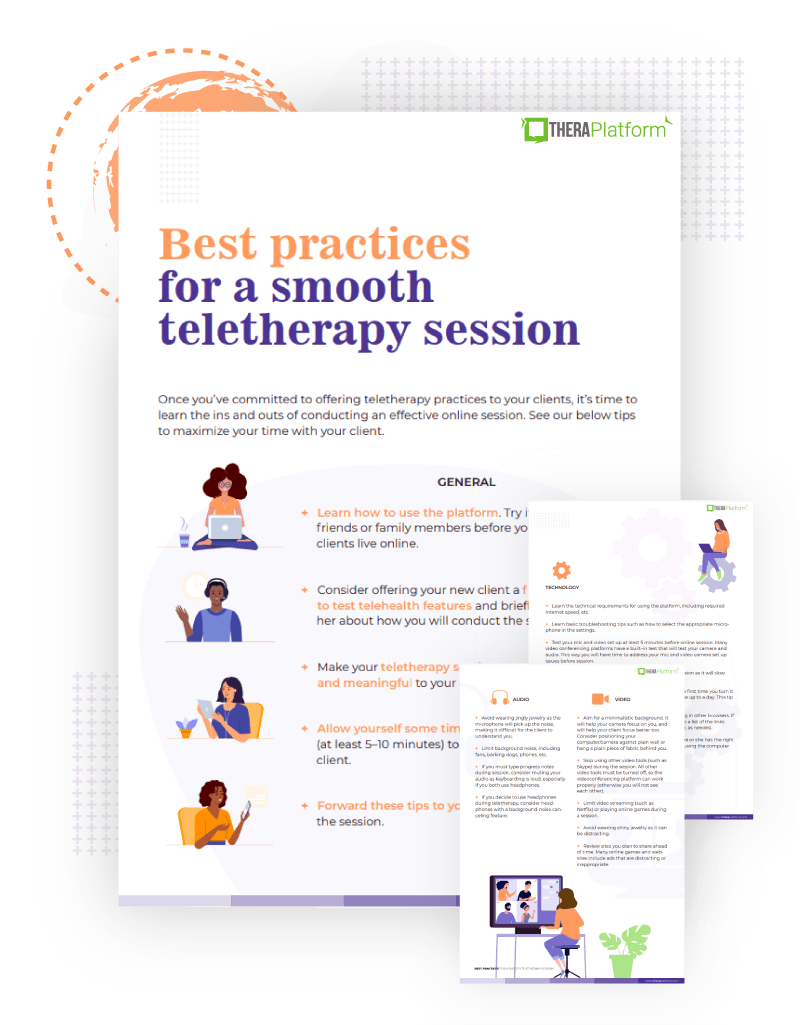 Best practices for a smooth teletherapy session