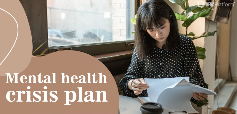 Mental health crisis plan